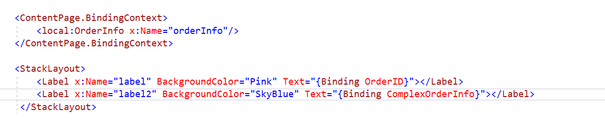 Unable to bind a Complex property value to Label TextProperty · Issue ...