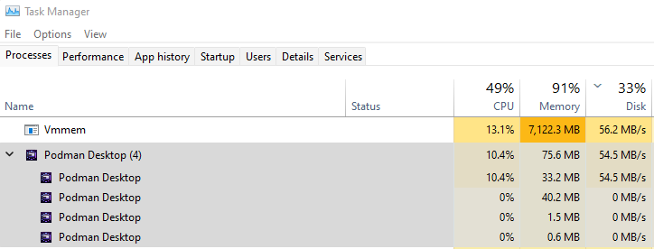 bug: podman-desktop lose connection to engine when loading very large image to kind · Issue ...