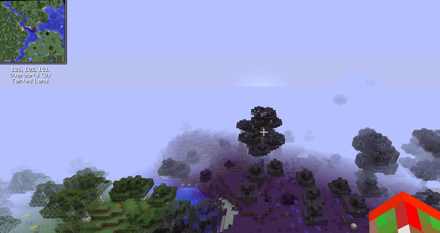[1.7.10]: Tainted Land Biome from Thaumcraft have a bug with biome blend with xaero minimap ...