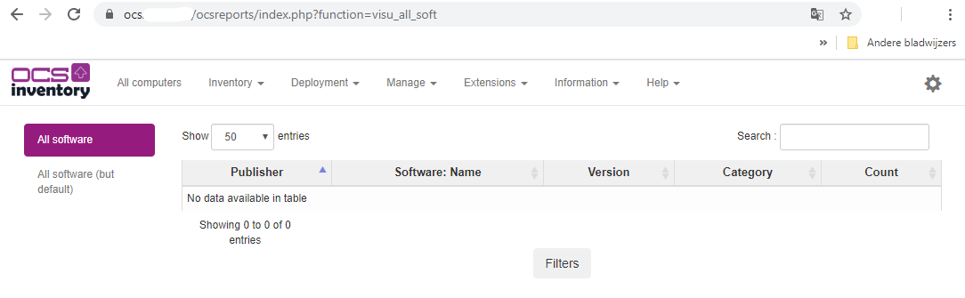 [BUG] Page visu_all_soft is empty · Issue #1156 · OCSInventory-NG/OCSInventory-ocsreports · GitHub