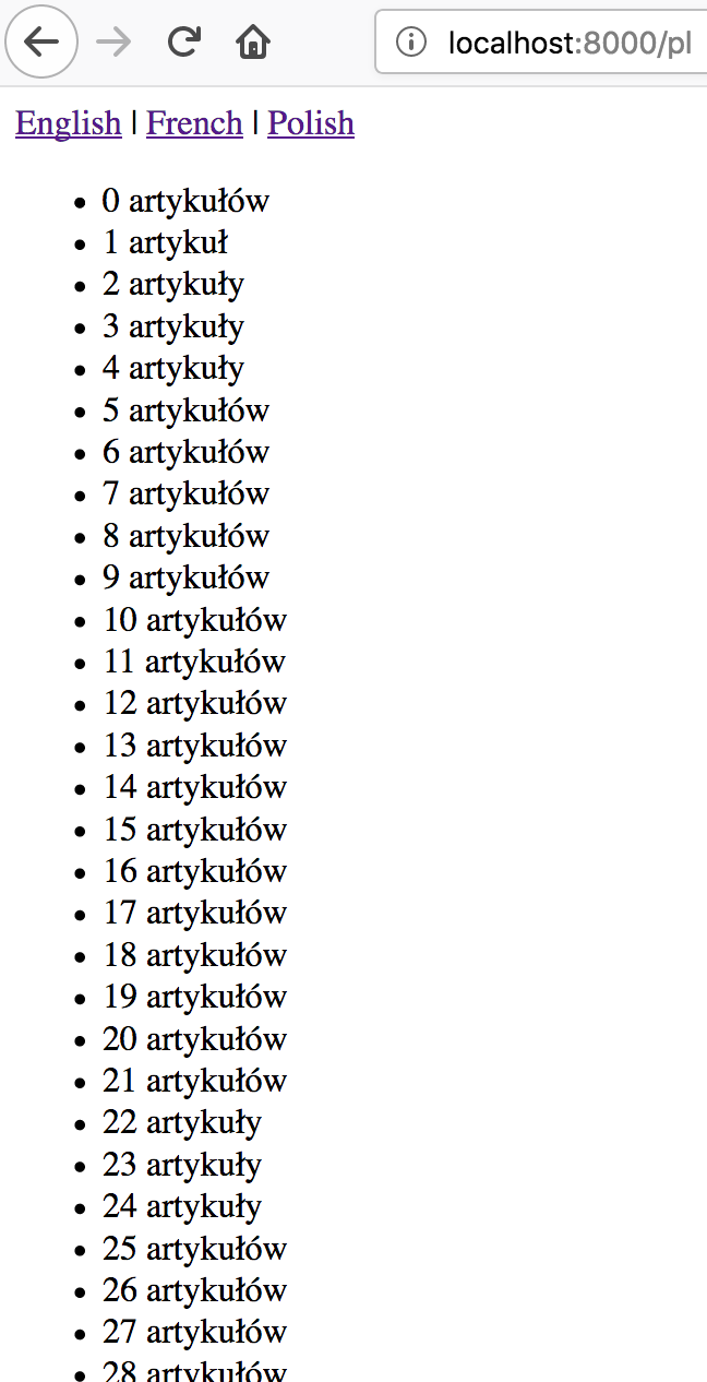 Can T Pluralize In Polish · Issue 316 · Lingui Js Lingui · Github
