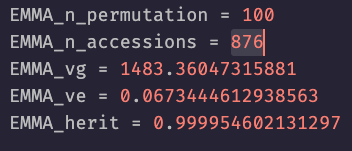 Very high heritability results from EMMA when running kmers_gwas ...