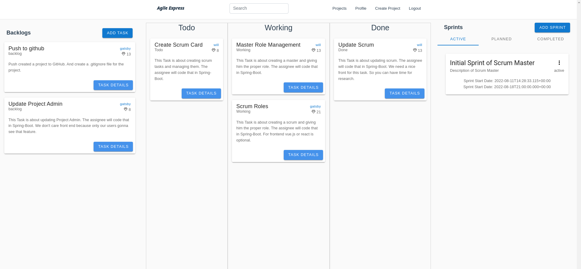 GitHub - SelmanBurakKaragol/AgileExpress: 'AgileExpress' is a project ...