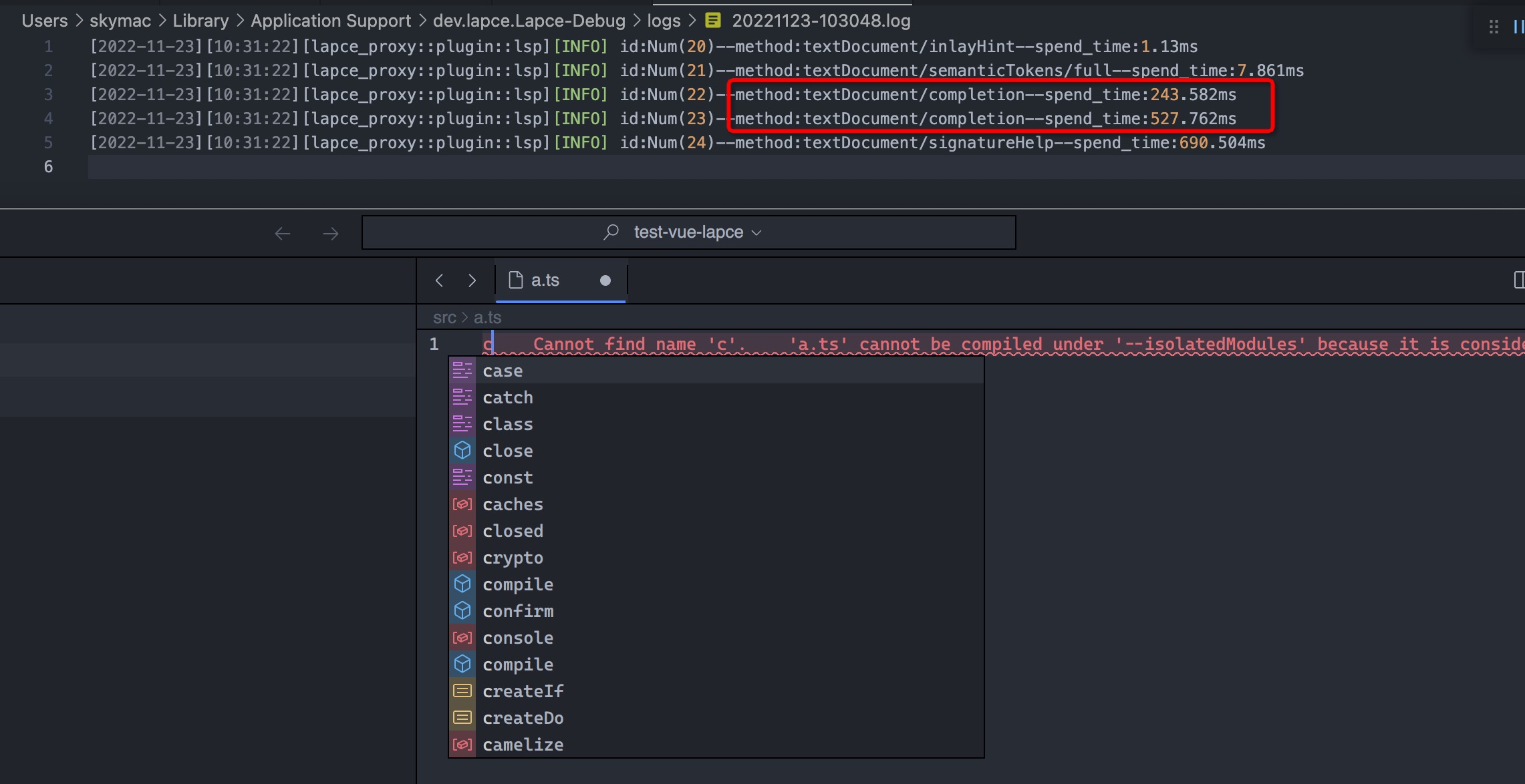 some Language server completion slow · Issue #1740 · lapce/lapce · GitHub
