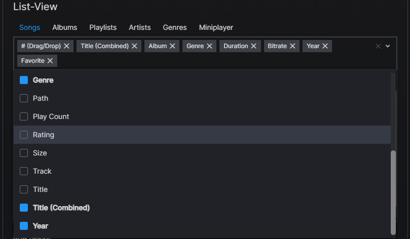 [Feature Request] 5-star rating system · Issue #97 · jeffvli/sonixd · GitHub