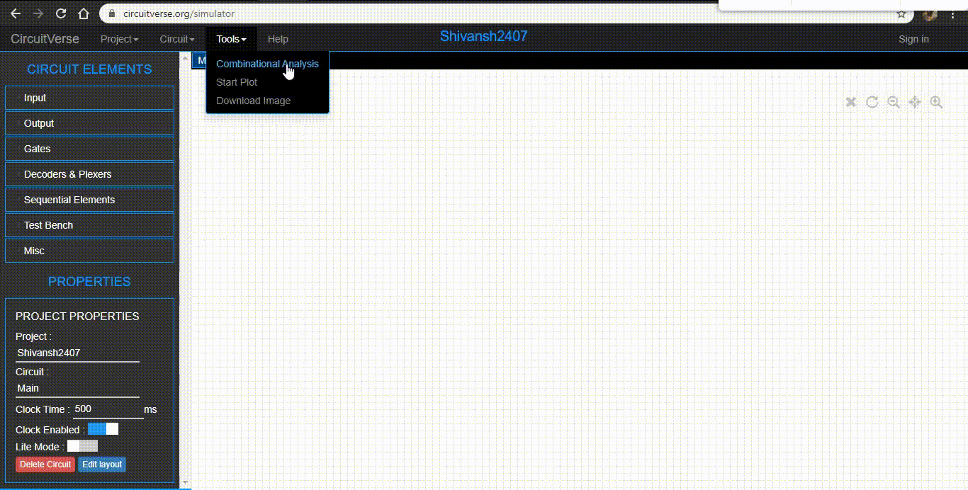 Combinational Analysis Bugs · Issue #930 · CircuitVerse/CircuitVerse · GitHub