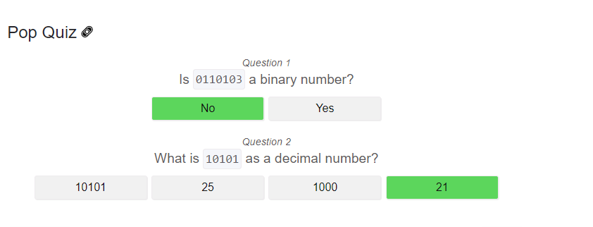 Pop Quizzes Not Working in Dark Mode · Issue #395 · CircuitVerse/Interactive-Book · GitHub