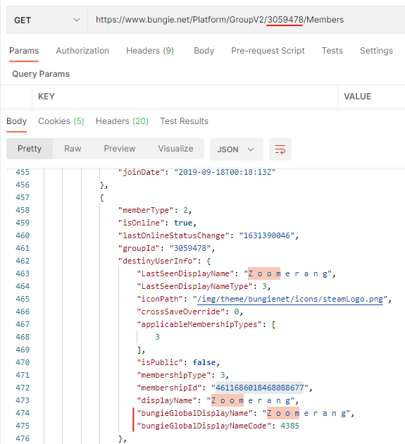 SearchDestinyPlayer (and User Search Prefix) not returning all platforms for specific player ...