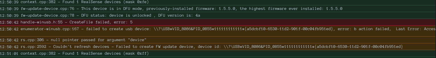 L515 Not working out of the box! · Issue #8889 · IntelRealSense/librealsense · GitHub