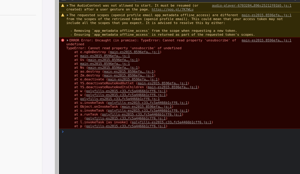 Subscriptions navigation is fudged · Issue #61 · taskforcesh/issues · GitHub