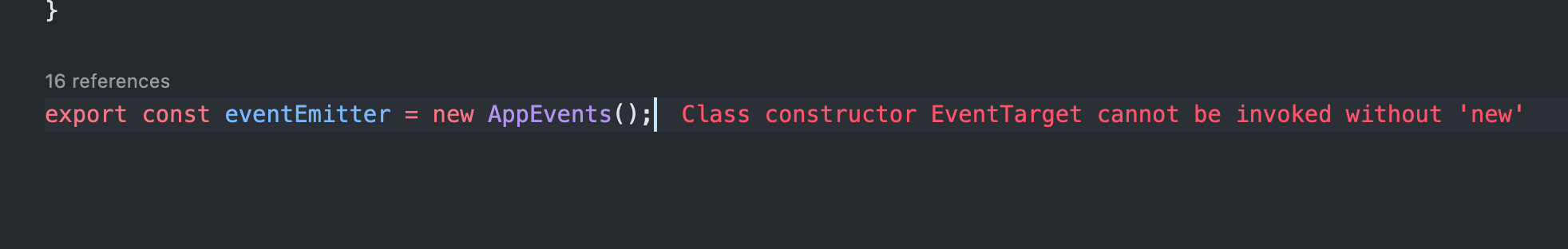 Class constructor EventTarget cannot be invoked without 'new' · Issue #2981 · wallabyjs/public ...