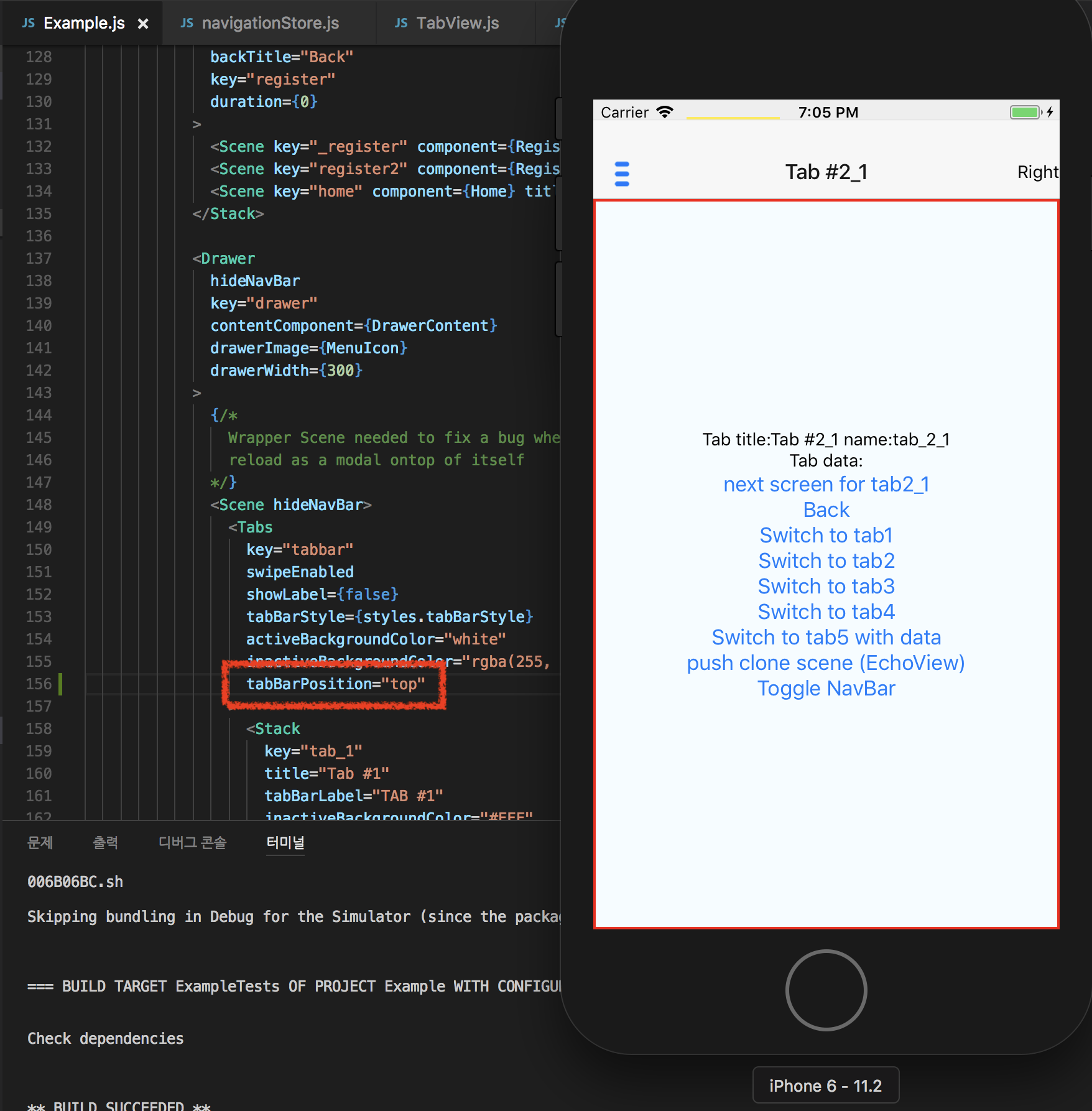 tabBarPosition="top" bug · Issue #2687 · aksonov/react-native-router-flux · GitHub