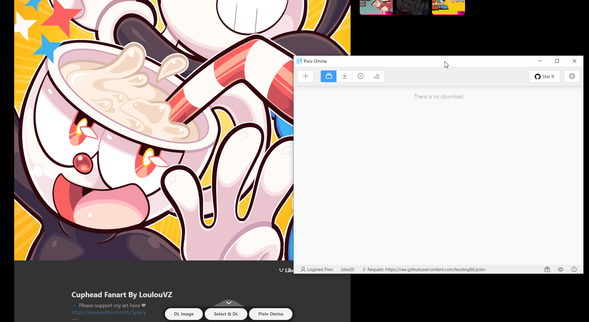 Pixiv Omina button does not function · Issue #177 · leoding86/webextension-pixiv-toolkit · GitHub