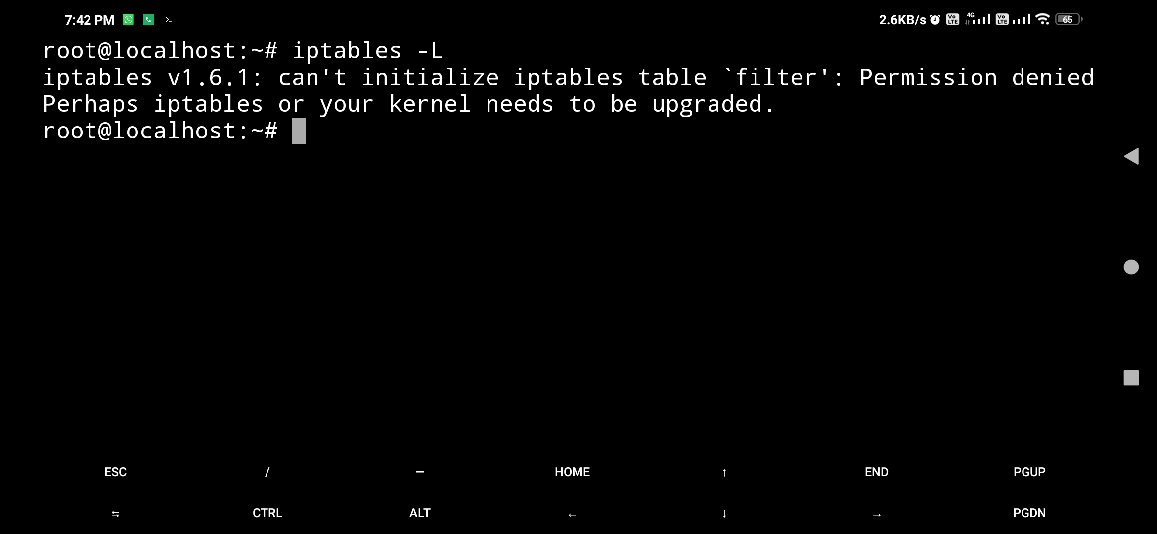 Unable to add rules to iptables in Ubuntu 18 Bionic · Issue #103 · AndronixApp/AndronixOrigin ...