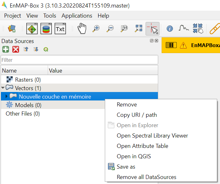 Impossible To Add Created Vector To A Newexisting Map Via Data Source Context Menu · Issue 32