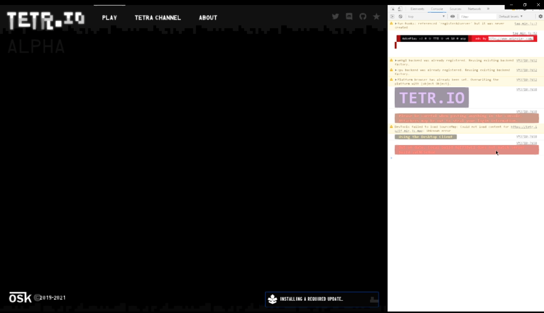 Tetrio Desktop V6 Incorrect Dialog Due to Update · Issue #595 · tetrio/issues · GitHub
