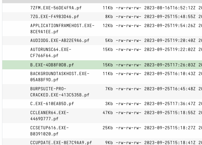 Bug: Discrepancy parsing prefetch files with Windows.Timeline.Prefetch · Issue #2969 · Velocidex ...