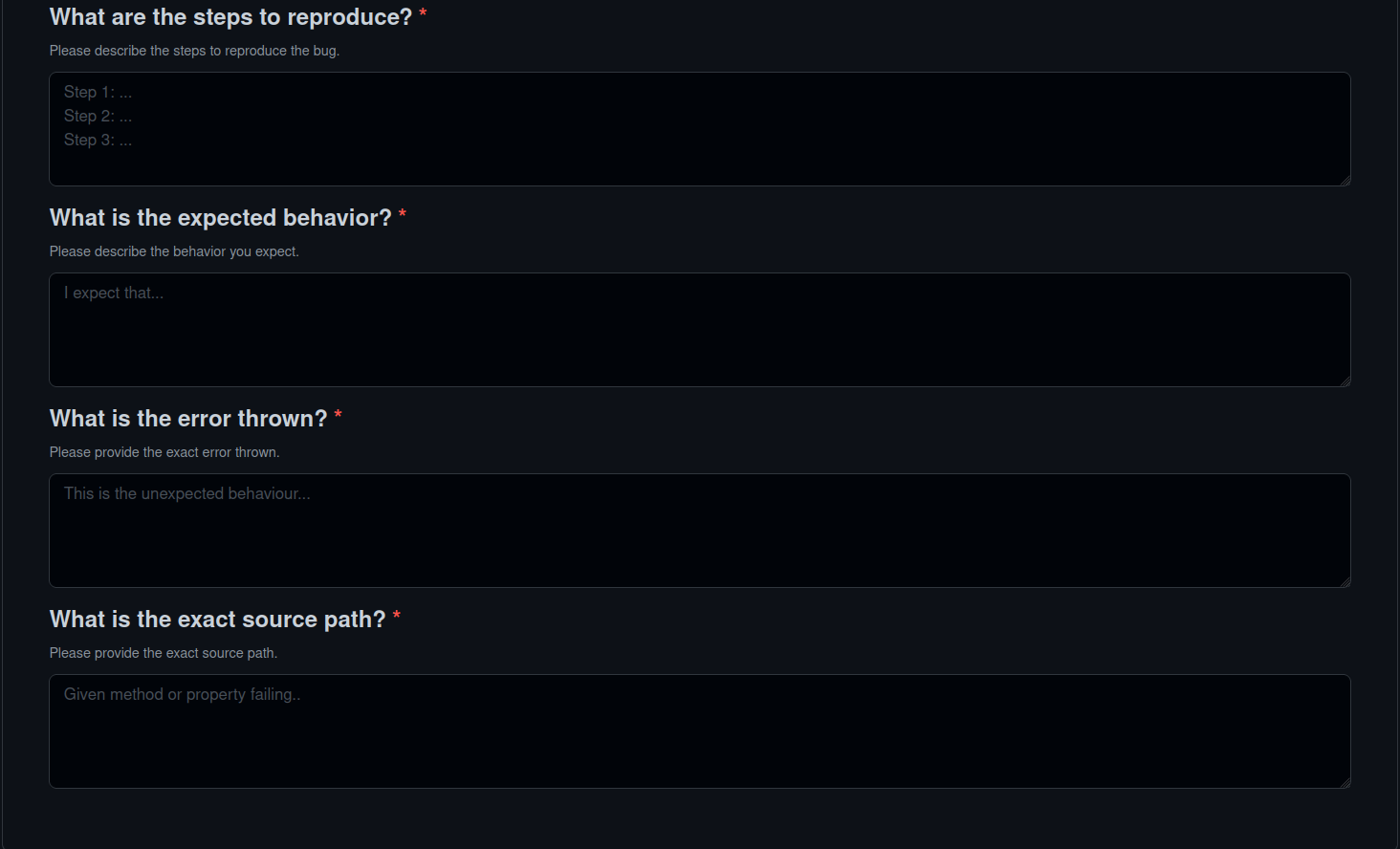 Issues template forms · Issue #643 · web3swift-team/web3swift · GitHub