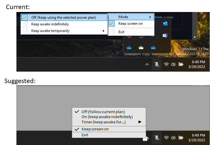 Awake: Quicker way to Switch Mode · Issue #17343 · microsoft/PowerToys ...