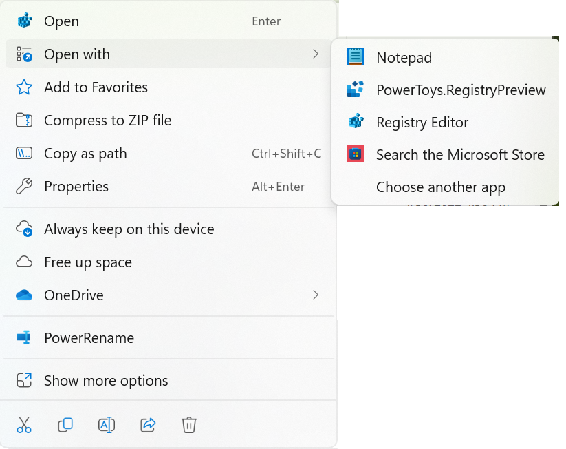 Associate Registry Preview To Reg Files · Issue 25834 · Microsoftpowertoys · Github 