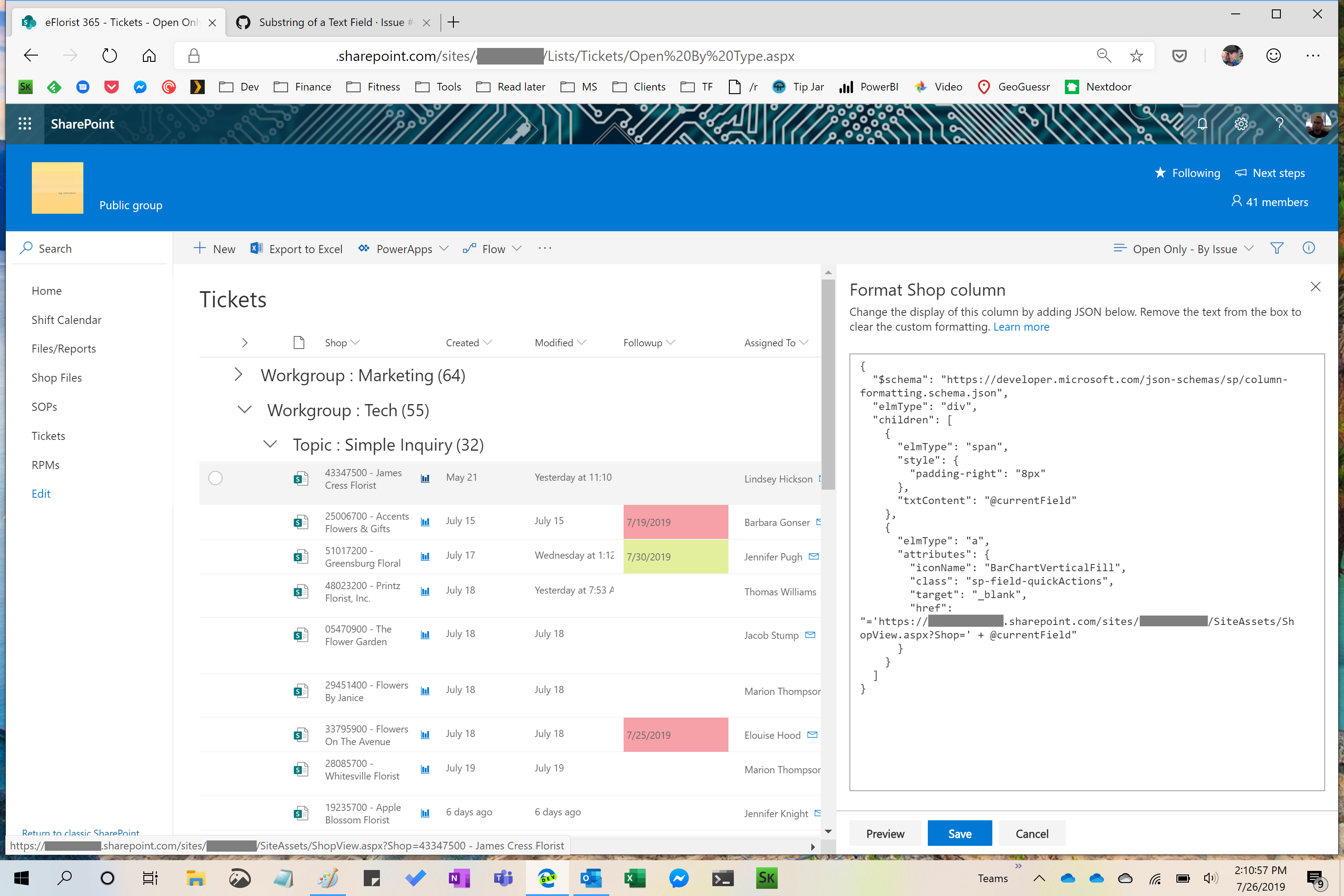 Substring of a Text Field · Issue #4360 · SharePoint/sp-dev-docs · GitHub