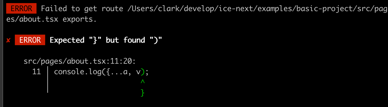 优化服务端日志 · Issue #571 · ice-lab/ice-next · GitHub