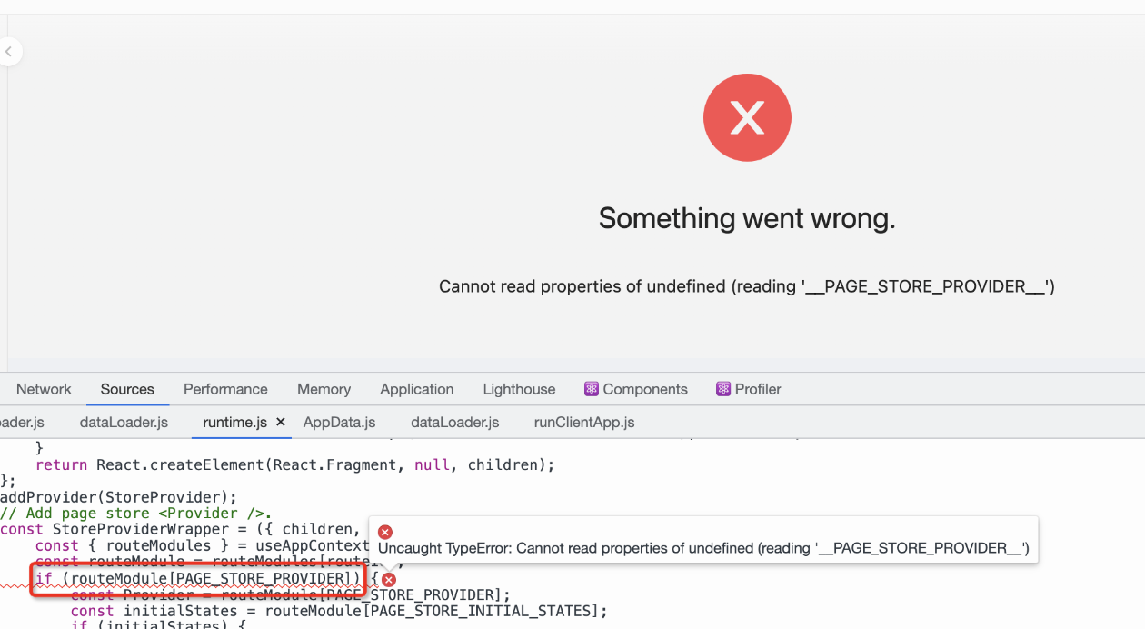 路由加载失败运行时错误日志 · Issue #5740 · alibaba/ice · GitHub