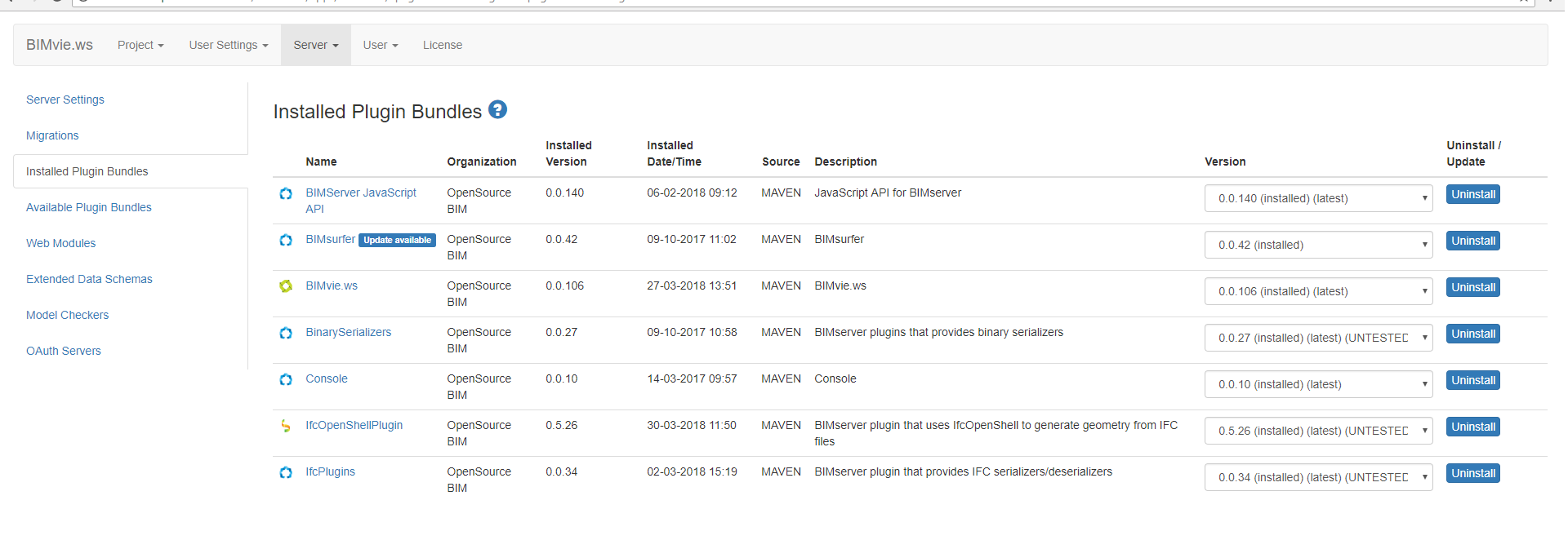 BIMviews not loading on localhost [Eclipse debug] · Issue #800 · opensourceBIM/BIMserver · GitHub