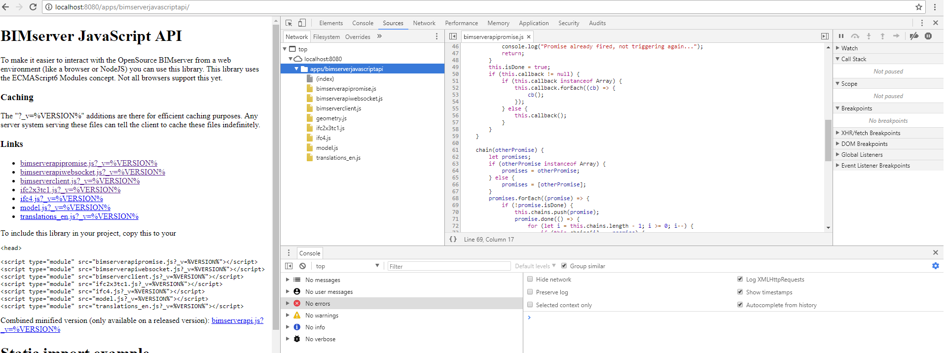 BIMviews not loading on localhost [Eclipse debug] · Issue #800 · opensourceBIM/BIMserver · GitHub