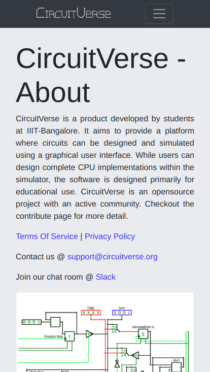 Fix Navbar in Mobile view · Issue #540 · CircuitVerse/CircuitVerse · GitHub