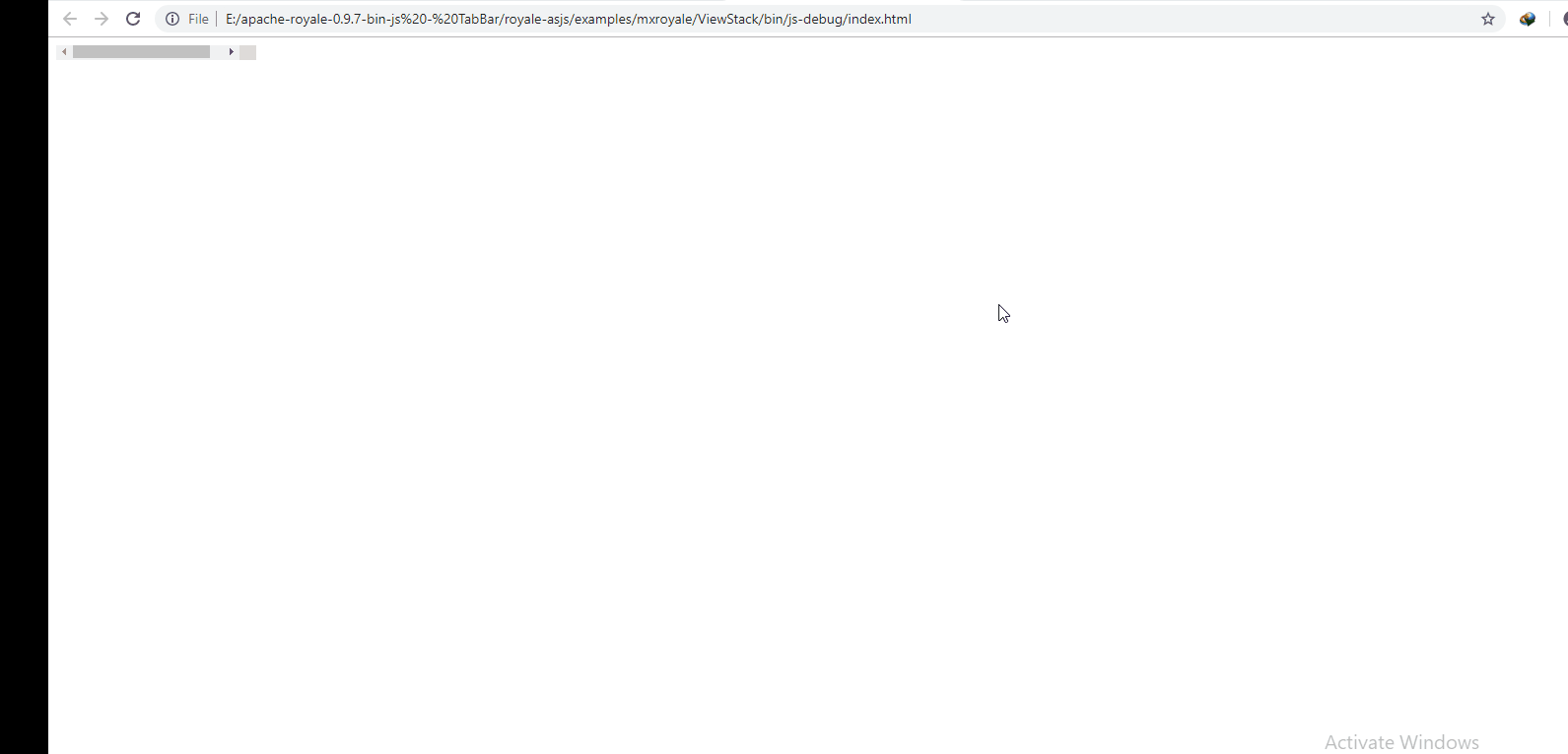 s:TabBar is not working with mx:ViewStack and s:NavigatorContent · Issue #475 · apache/royale ...