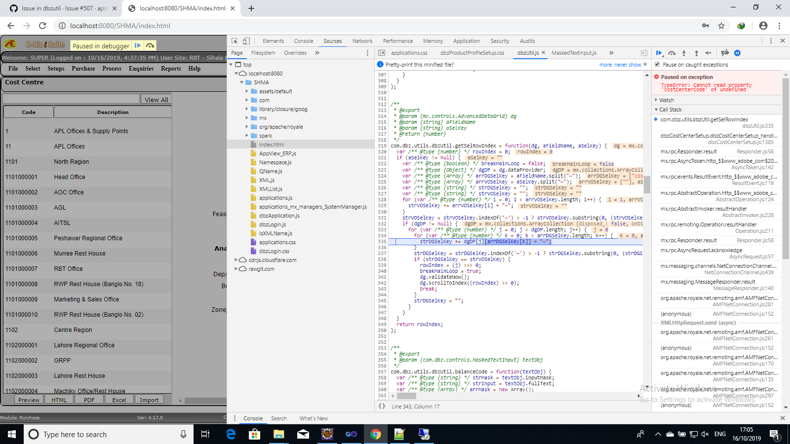 Issue in dbzutil · Issue #507 · apache/royale-asjs · GitHub