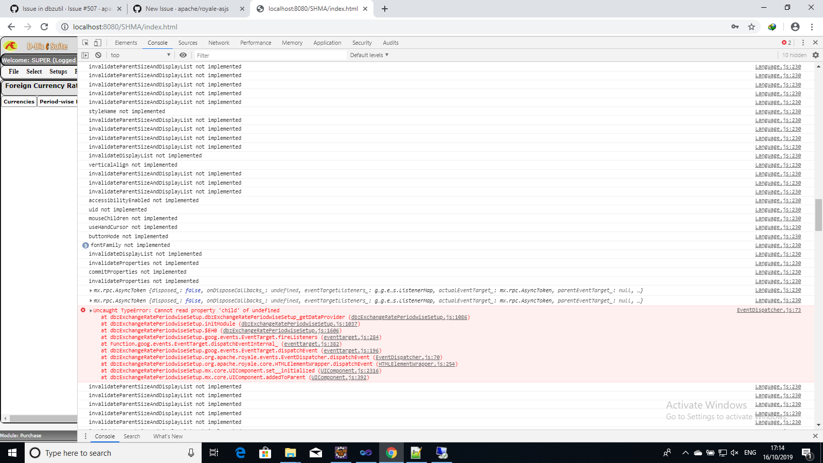 Typeerrors · Issue 512 · Apache Royale Asjs · Github