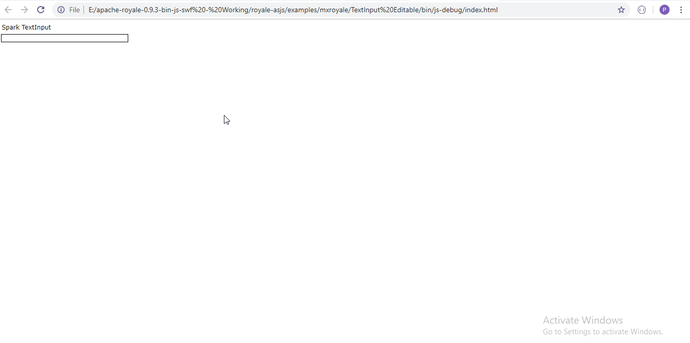 Mx and Spark TextInput editable property is not working · Issue #610 · apache/royale-asjs · GitHub