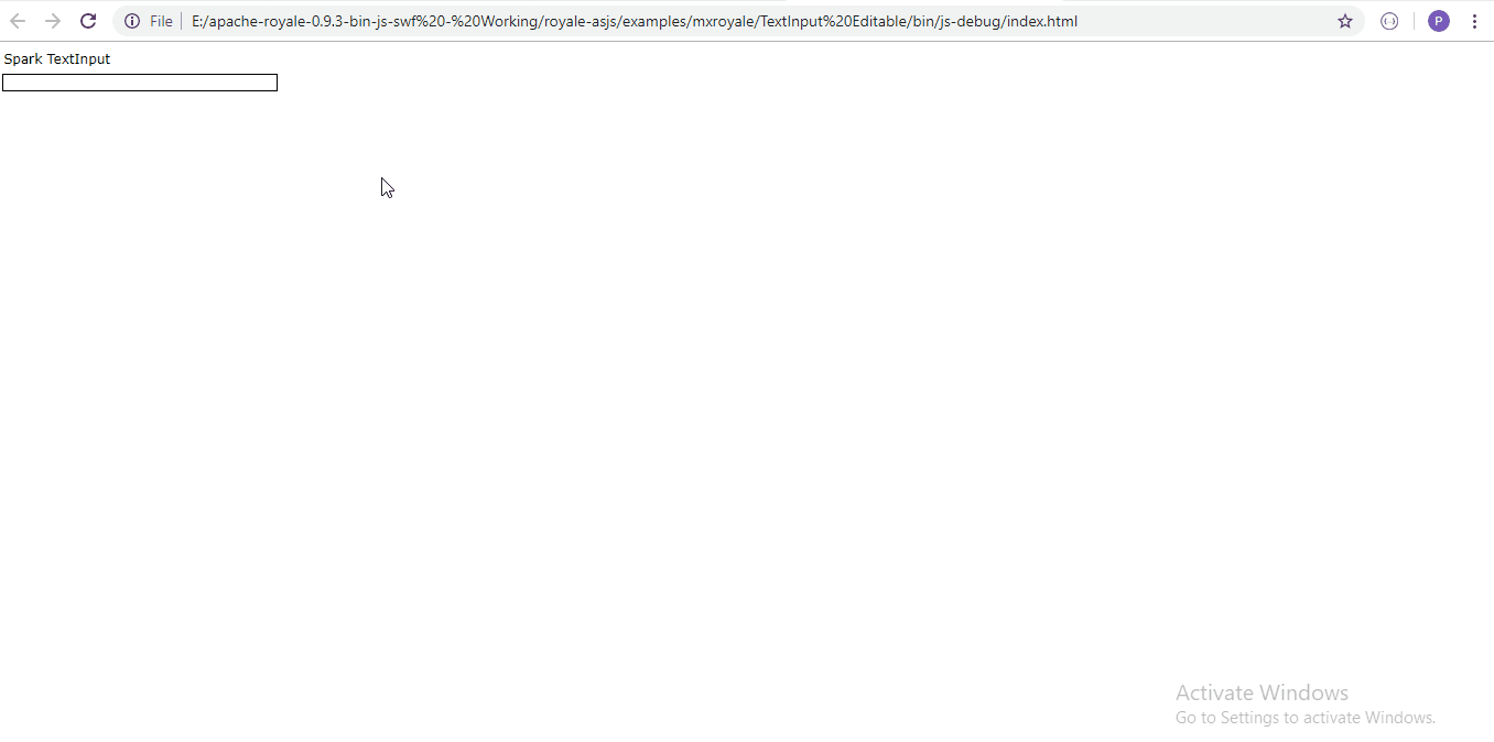 Mx and Spark TextInput editable property is not working · Issue #610 · apache/royale-asjs · GitHub