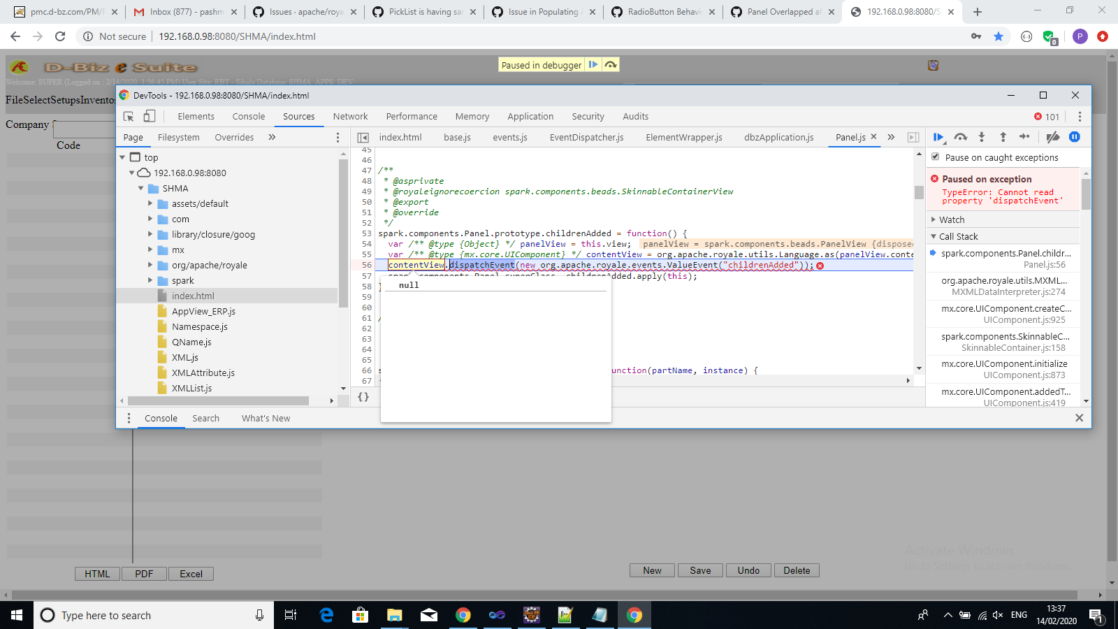 Panel Overlapped after downloading new SDK · Issue #706 · apache/royale-asjs · GitHub
