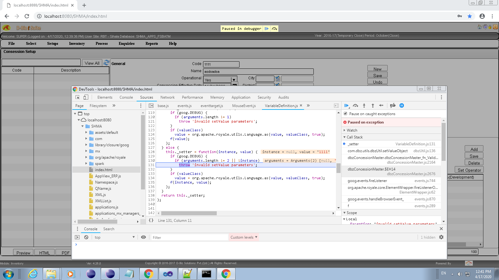 Uncaught invalid setValue parameters (VariableDefinition.js:131) · Issue #809 · apache/royale ...