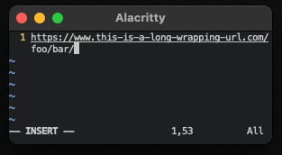 Wrapped URLs not detected correctly in vim · Issue #5816 · alacritty/alacritty · GitHub