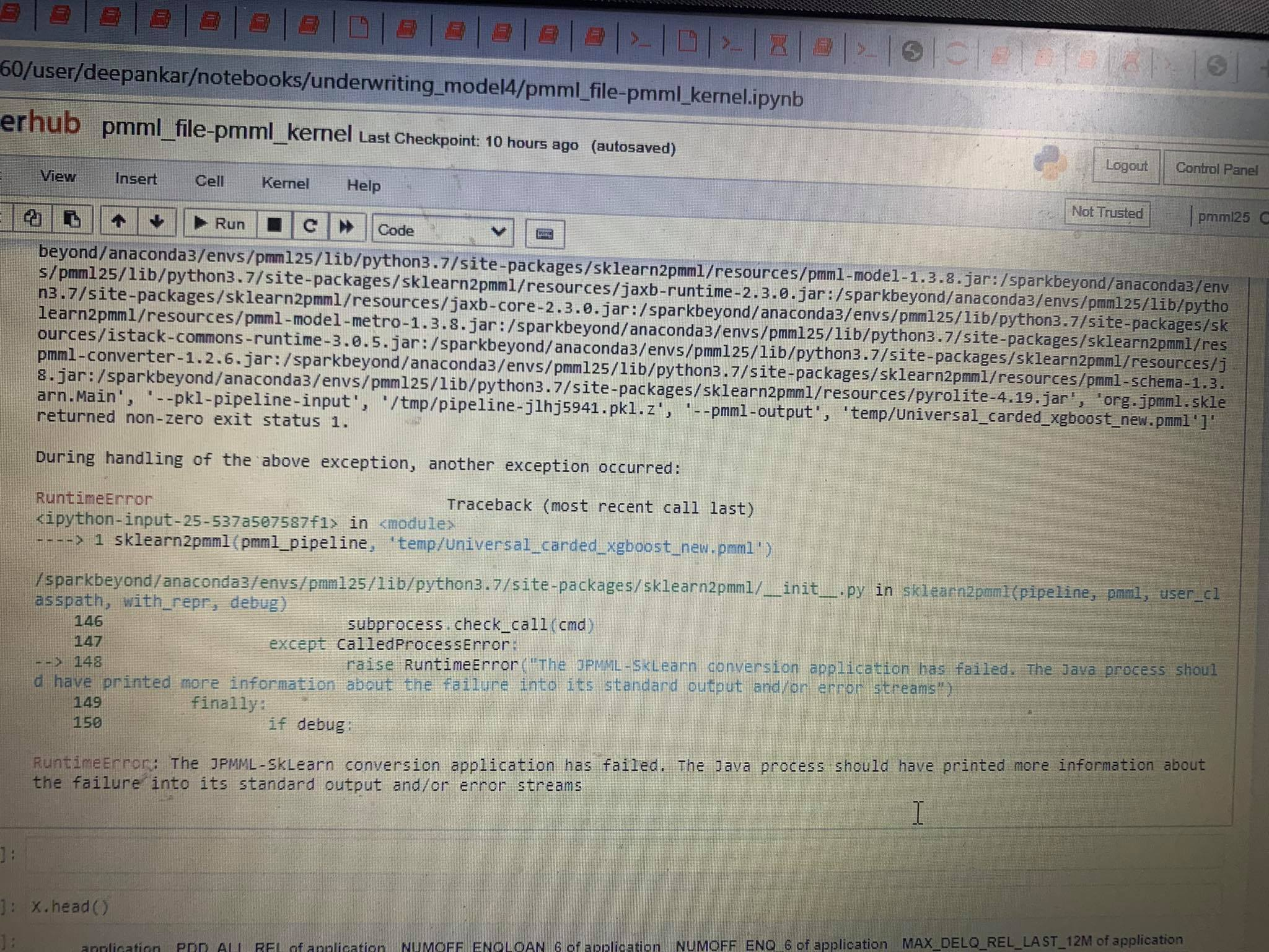 sklearn2pmml: pmml version 4.2.1 required · Issue #286 · jpmml/sklearn2pmml · GitHub