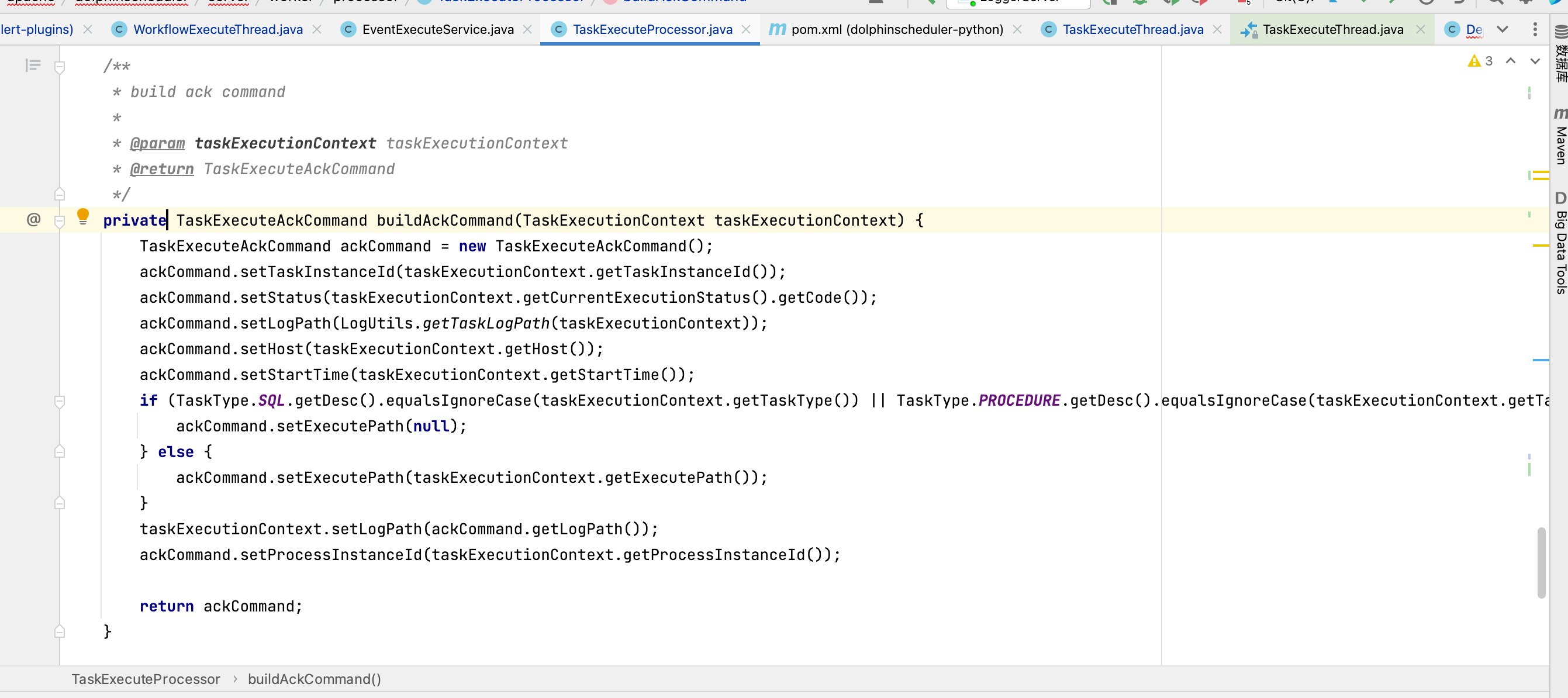 [Bug] [Server] Task state cannot change caused by error setting of ACK · Issue #7696 · apache ...