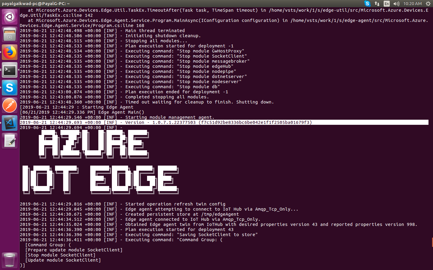 No Persistent Connection Between Iothub And Iotedge Runtime · Issue 1367 · Azureiotedge · Github