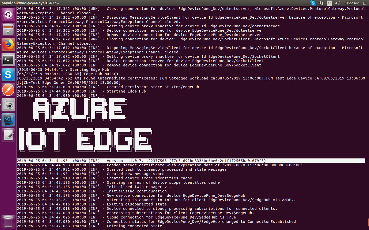 No persistent connection between iothub and iotedge runtime · Issue #1367 · Azure/iotedge · GitHub