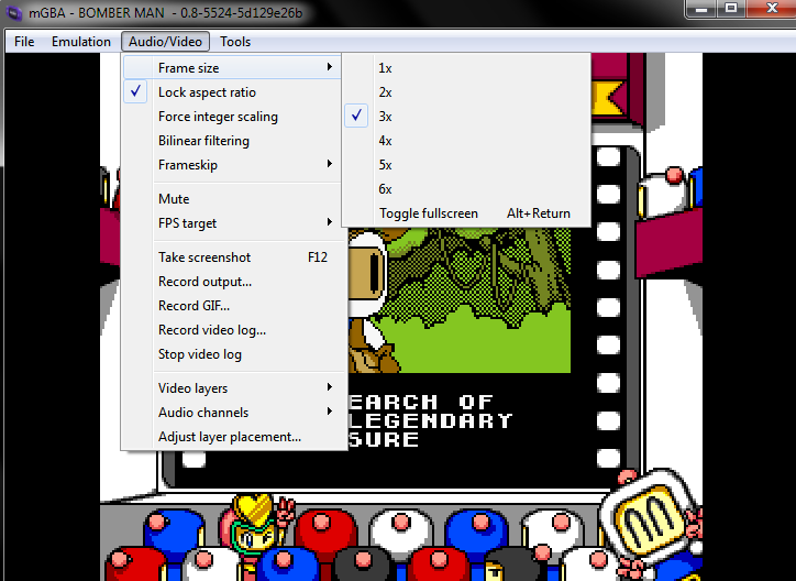 GB and GBC games with GBA frame sizes · Issue #1302 · mgba-emu/mgba ...