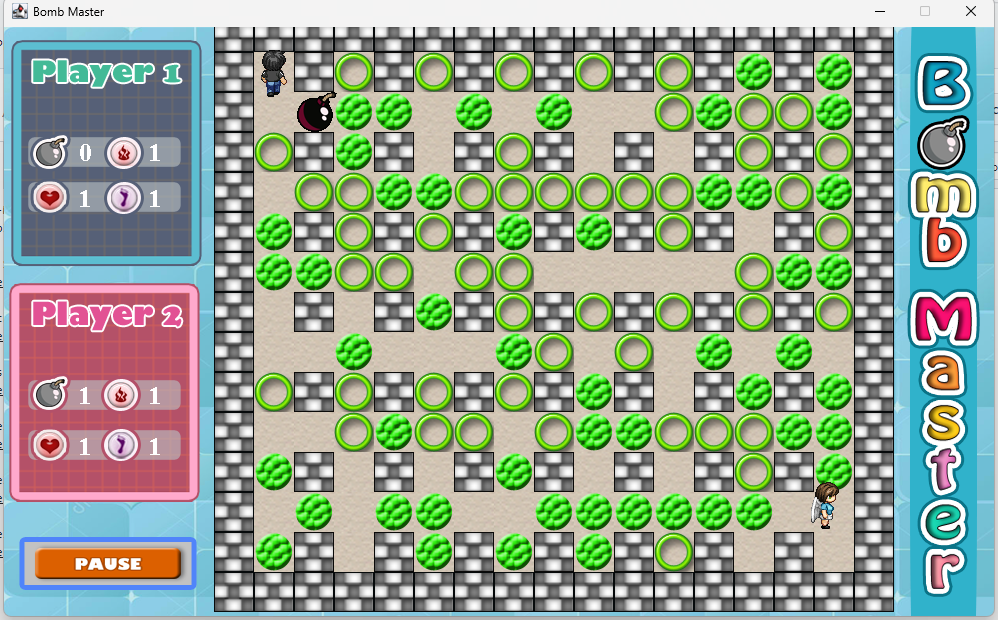 GitHub - van-omega/Bomb-Master: A two-player bomberman like game created in Java