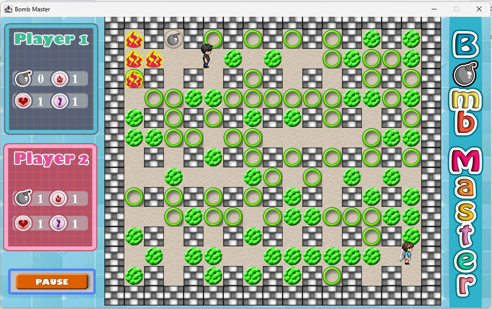 GitHub - van-omega/Bomb-Master: A two-player bomberman like game created in Java