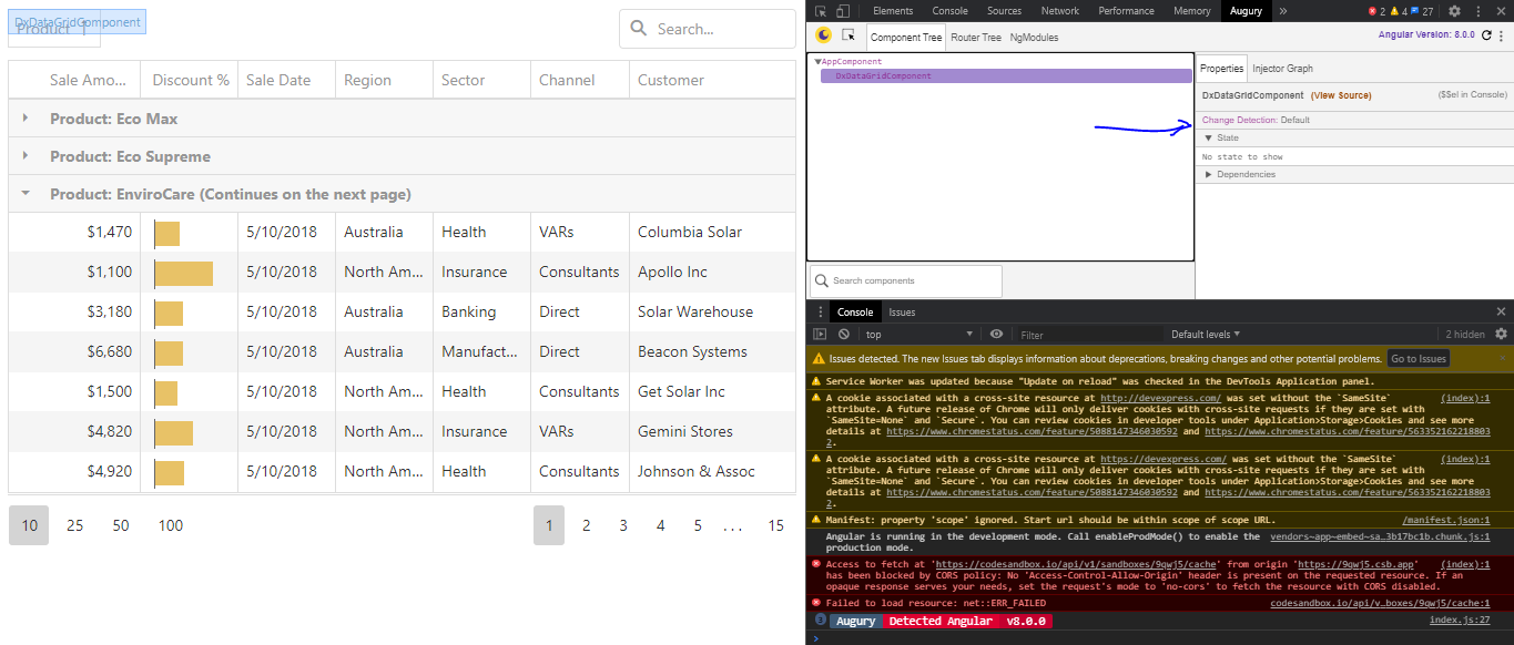 how setting change detection onpush · Issue #1082 · DevExpress/devextreme-angular · GitHub