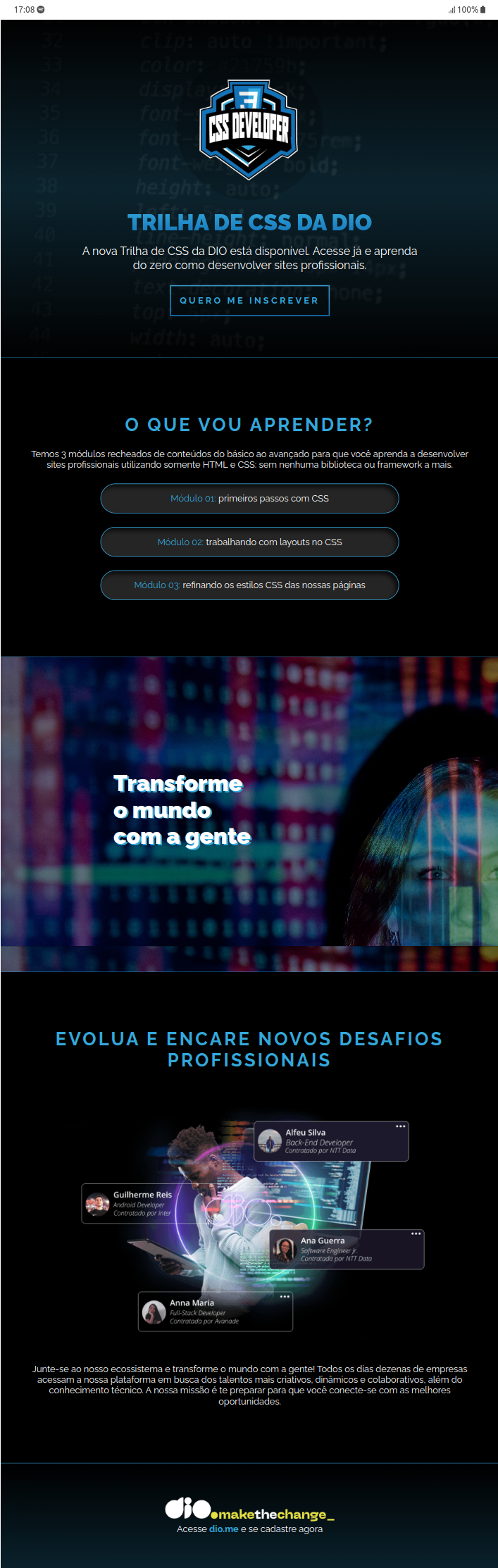 GitHub - lebarrichello/course-landing-page: Desafio desenvolvido como projeto para o BootCamp ...