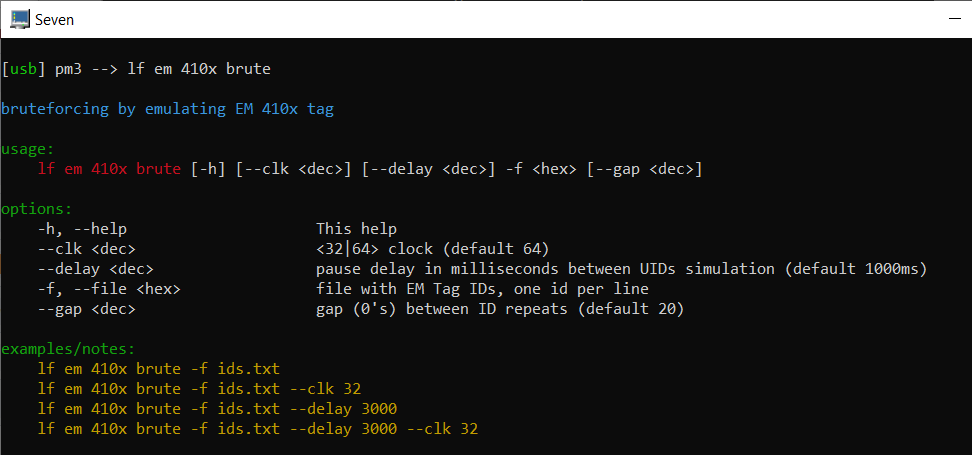 [idea] EM410x bruteforce · Issue #165 · RfidResearchGroup/ChameleonUltra · GitHub