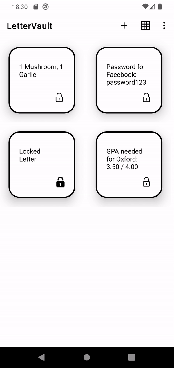 GitHub - sberkozd/LetterVault