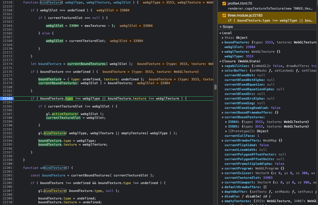 Rendering an object with multiple textures causes issues with later ...